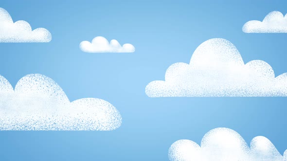 Paper Clouds Background, Motion Graphics | VideoHive