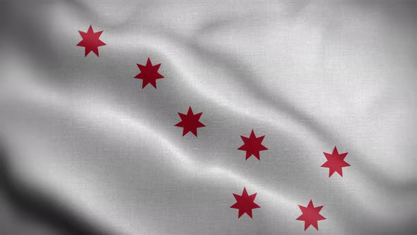 Cherokee Peace Flag Loop Background 4K, Motion Graphics | VideoHive