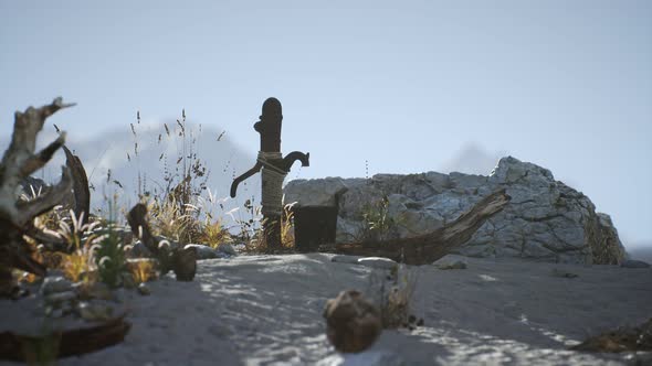 Retro Rust Hand Water Pump, Motion Graphics | VideoHive