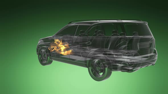 Loop Car Rotate, Motion Graphics | VideoHive