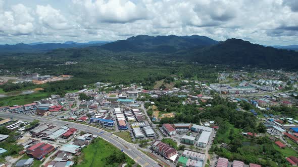The Towns of Sarawak, Borneo, Malaysia, Stock Footage | VideoHive