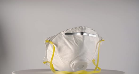 Protective Painter Face Mask, Stock Footage | VideoHive