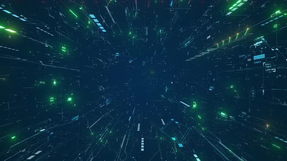 Techno Background 4k, Motion Graphics | VideoHive