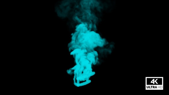 Cyan Smoke Trails, Motion Graphics | VideoHive