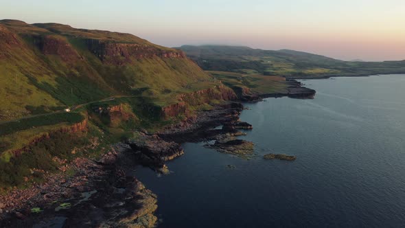Close Up Cliffs At Calgary Beach Mull, Stock Footage | VideoHive