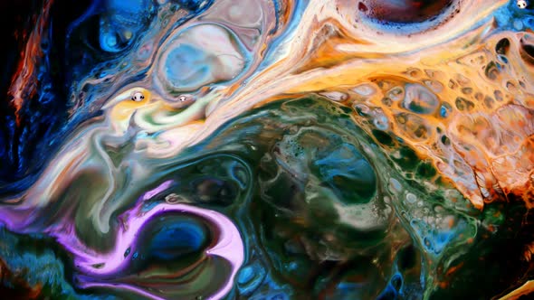 Abstract Colorful Ink Blast , Stock Footage | VideoHive
