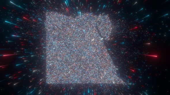 Abstract Map Of Egypt, Motion Graphics | VideoHive