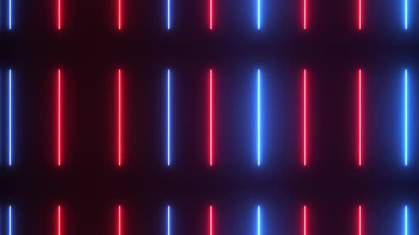 Abstract Neon Virtical Straight Line, Motion Graphics | VideoHive