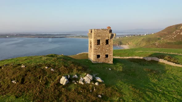 Aerial View of Tormore Island By Port Between Ardara and ...
