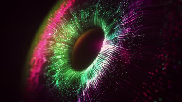 Digital Eye Wave Lines Stock Background, Motion Graphics | VideoHive