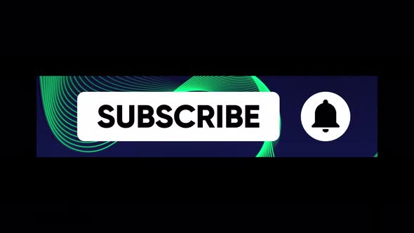 YouTube Subscribe Button alpha channel transparent background 4K V1 ...