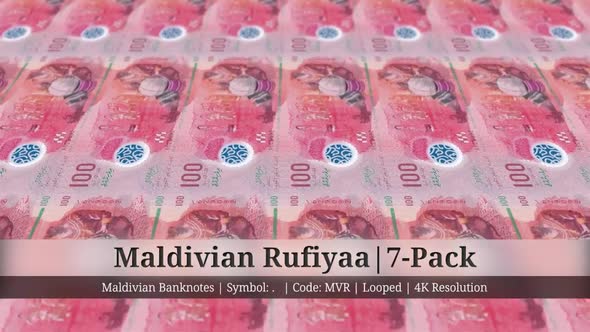 Maldivian Rufiyaa | Maldives Currency - 7 Pack | 4K Resolution | Looped ...