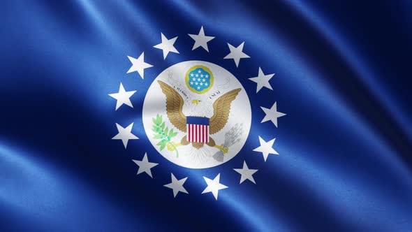 Flag of US Ambassador | UHD | 60fps, Motion Graphics | VideoHive