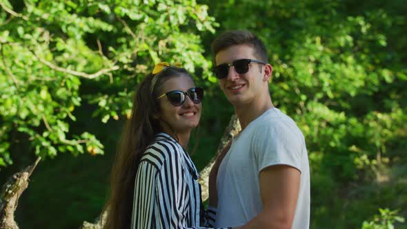 Young couple smiling, Stock Footage | VideoHive