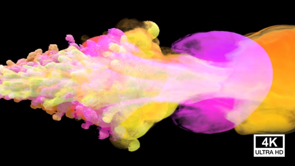 Colorful Smoke Reveal 4K, Motion Graphics | VideoHive