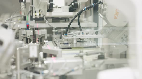 Robotic Arm Moving Of Medical Equipment, Stock Footage | VideoHive