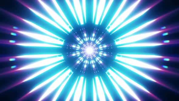 Hypnotic Smearing Geometric Visual Light Loop, Motion Graphics | VideoHive