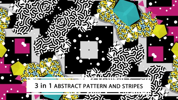 Abstract Pattern And Stripes, Motion Graphics | VideoHive