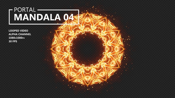 Portal - Mandala Kaleidoscope 04, Motion Graphics | VideoHive