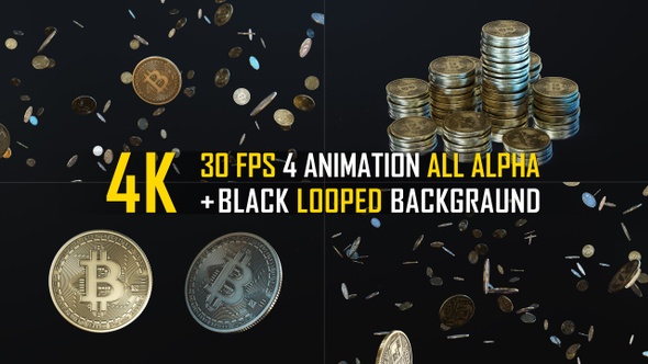 4k Bitcoin Pack, Motion Graphics | VideoHive