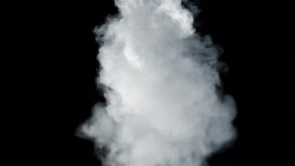 Cylindrical Shape Smoke Explosion 4K, Motion Graphics | VideoHive