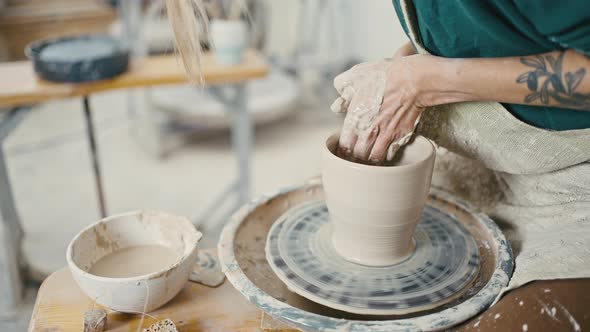 Pottery Making Process, Stock Footage | VideoHive