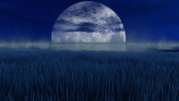 Mystic Night Full Moon, Motion Graphics | VideoHive