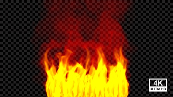 Fire Flames 4K, Motion Graphics | VideoHive