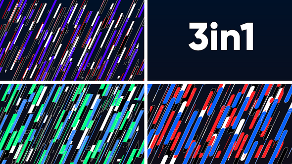 Modern Line Art Animation On Alpha Pack, Motion Graphics | VideoHive