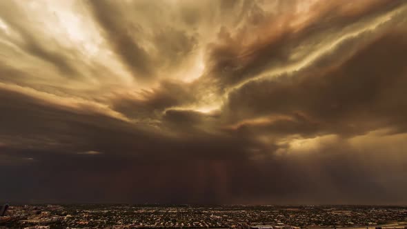 Spectacular thunderstorm lightning strikes dark night, rain, Stock Footage
