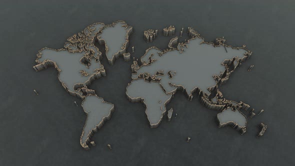 World Map, Motion Graphics | VideoHive