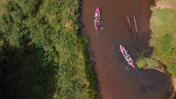 Isloch Famous Place for Kayaking in Belarus, Stock Footage | VideoHive