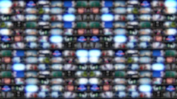 TV Wall Broadcast Studio Control Room 1050 A, Motion Graphics | VideoHive