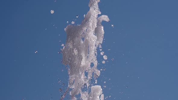 Splash Water At The Top, Stock Footage | VideoHive