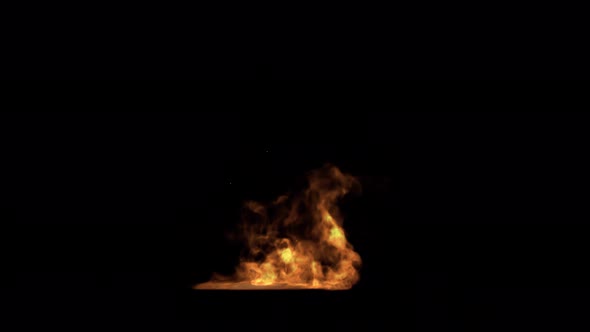 Fire Flame Loop 4K, Motion Graphics | VideoHive