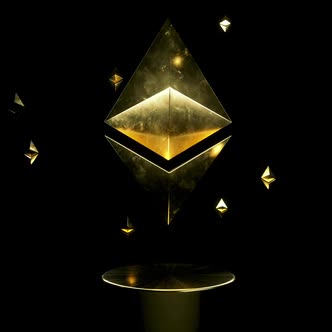 3D Gold Ethereum Rotate Video, Motion Graphics | VideoHive