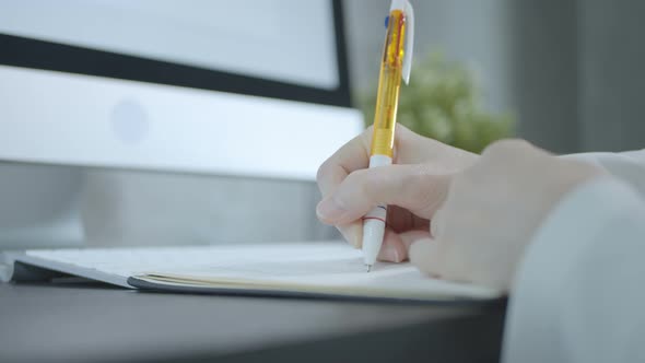 Working in Office Writing, Stock Footage | VideoHive