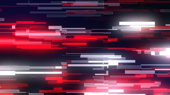 abstract Tech Colorful Glowing Glitch line, Motion Graphics | VideoHive