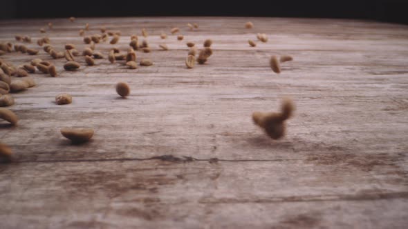 Coffee Beans Thrown From Left Of Camera, Stock Footage | VideoHive