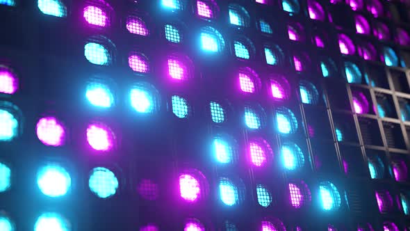 Flashing Wall Lights, Motion Graphics | VideoHive