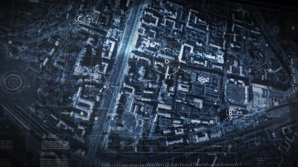 Artificial intelligence navigation ui is tracking the location of the ...