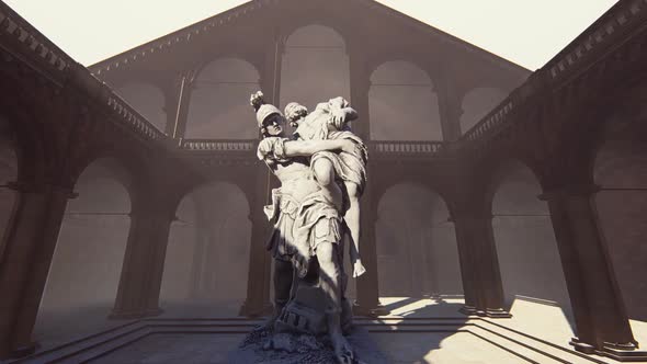 Greek Aeneas Sculpture, Motion Graphics | VideoHive