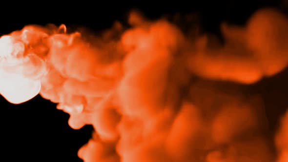 Orange Color Smoke, Motion Graphics | VideoHive