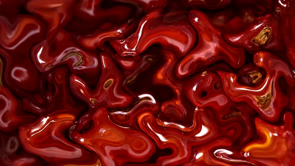Abstract background red shiny liquid effect, Liquid animated background ...