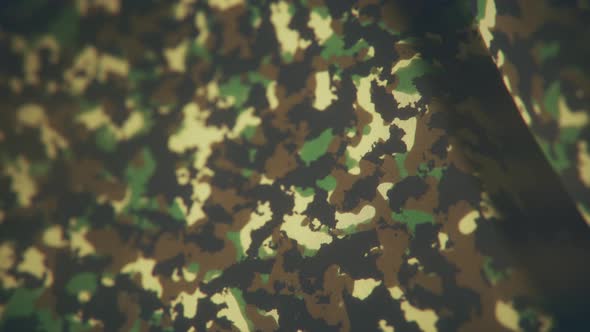 Animation on Military Camouflage Fabric, Motion Graphics | VideoHive