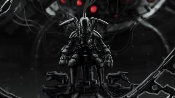 Alien Astronaut Zoom, Motion Graphics | VideoHive