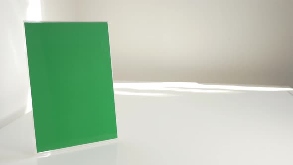 Green screen shiny photo frame 4K UHD 3840X2160 pan footage - Photo ...