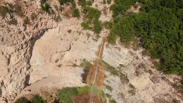Afurja Waterfall Located in Quba Guba Azerbaijan., Stock Footage ...