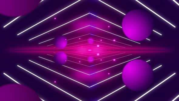 retro background with glowing stars, Motion Graphics | VideoHive