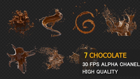 Chocolate, Motion Graphics | VideoHive